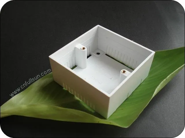 China PVC Electrical Box With Fixed Lug UK Standard Suppliers ...